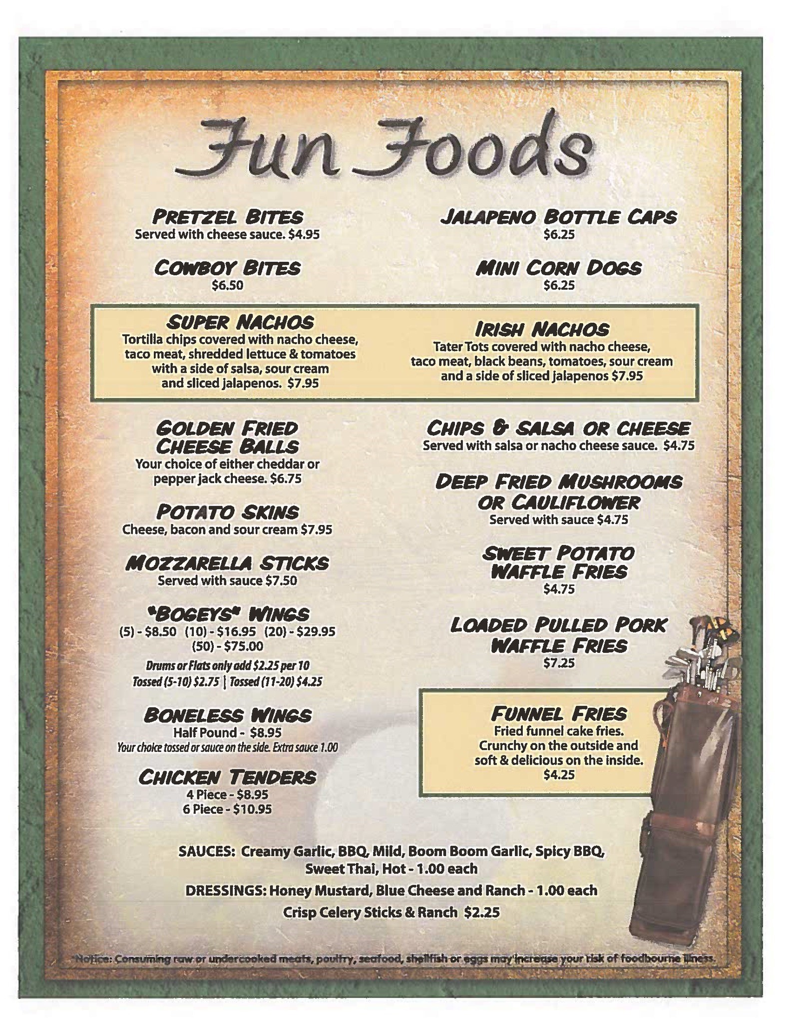 Restaurant - Rocky Lakes Golf Course